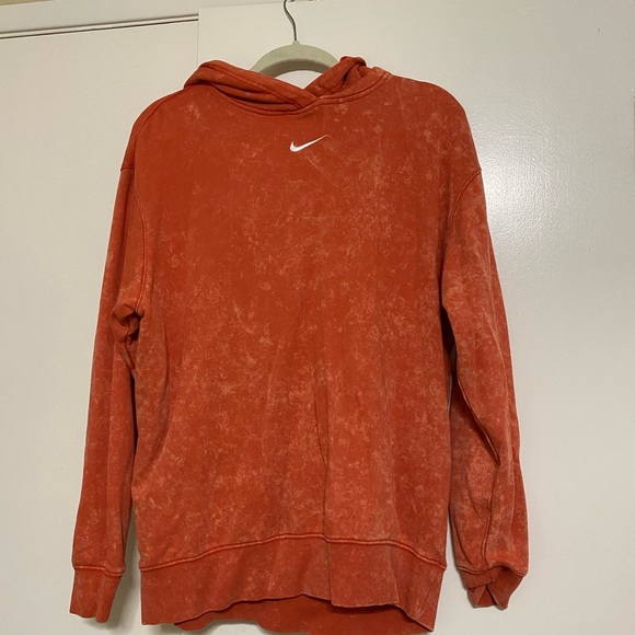 Nike | Tops | Coral Colored Oversized Nike Hoodie Acid Wash Color ...